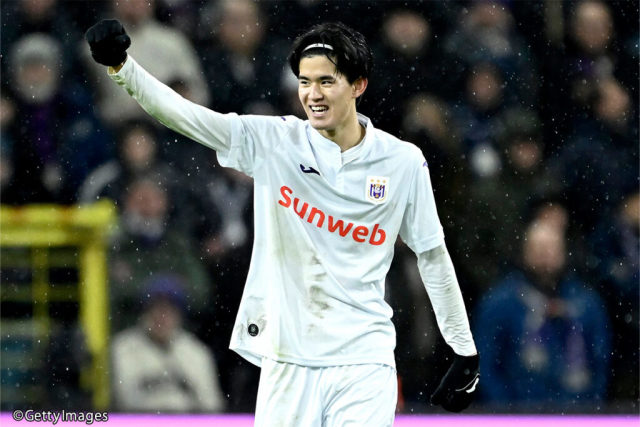 “19歳”FW後藤啓介がトップチーム初ゴール！ 豪快ダイビングヘッドでアンデルレヒトを勝利に導く | mixiニュース