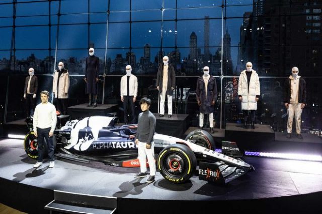 ファッションイベントに華を添えたアルファタウリF1。2月14日の『AT04』シェイクダウンに万全の体制で臨む | mixiニュース