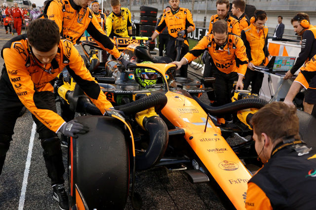 ノリス6位「最善の結果。1年前と比べると間違いなく進歩した」マクラーレン／F1第1戦決勝 | mixiニュース