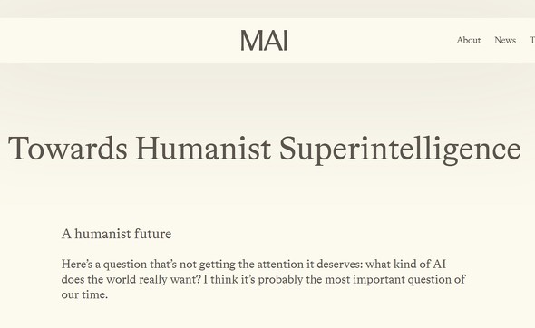 Microsoft AI、超知能研究チーム立ち上げ スレイマンCEOは「AGI競争」を否定 | mixiニュース