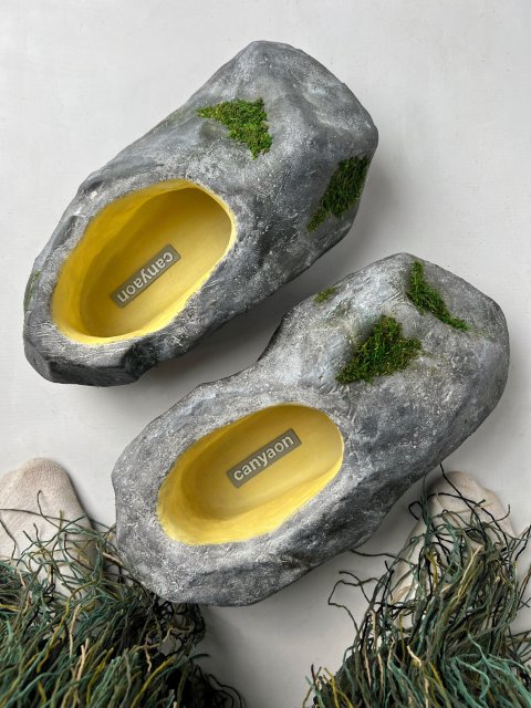 まるで苔の生えた岩、NY発「ブレイベスト スタジオ」が新作シューズ発売 | mixiニュース